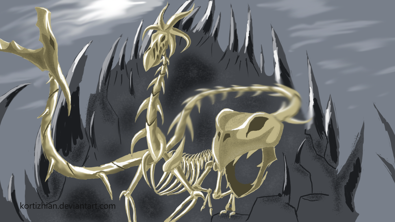 Bone Hydra by Kortizhian on DeviantArt