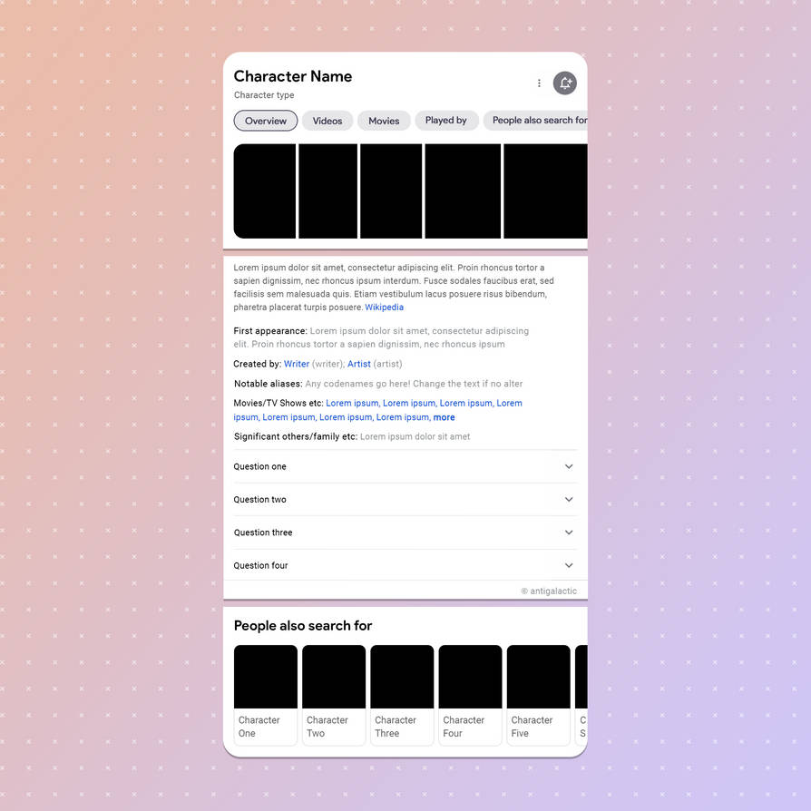 #001 TEMPLATE PSD | SEARCH RESULT by anti-galactic on DeviantArt