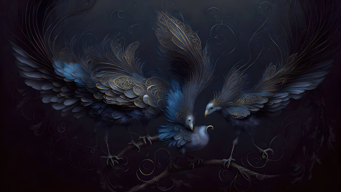 Blue Birds 2 by Jan-Oscar on DeviantArt