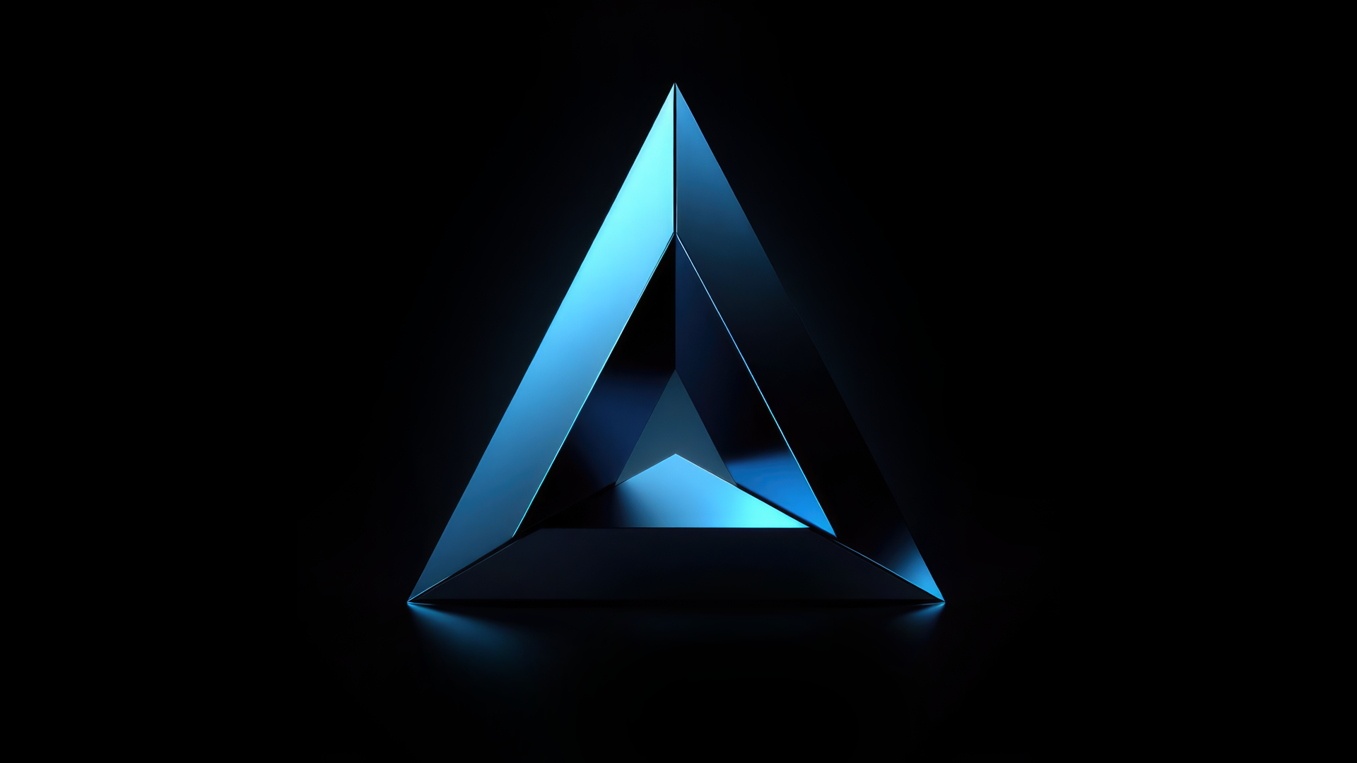 Blue Triangle 02 by Jan-Oscar on DeviantArt