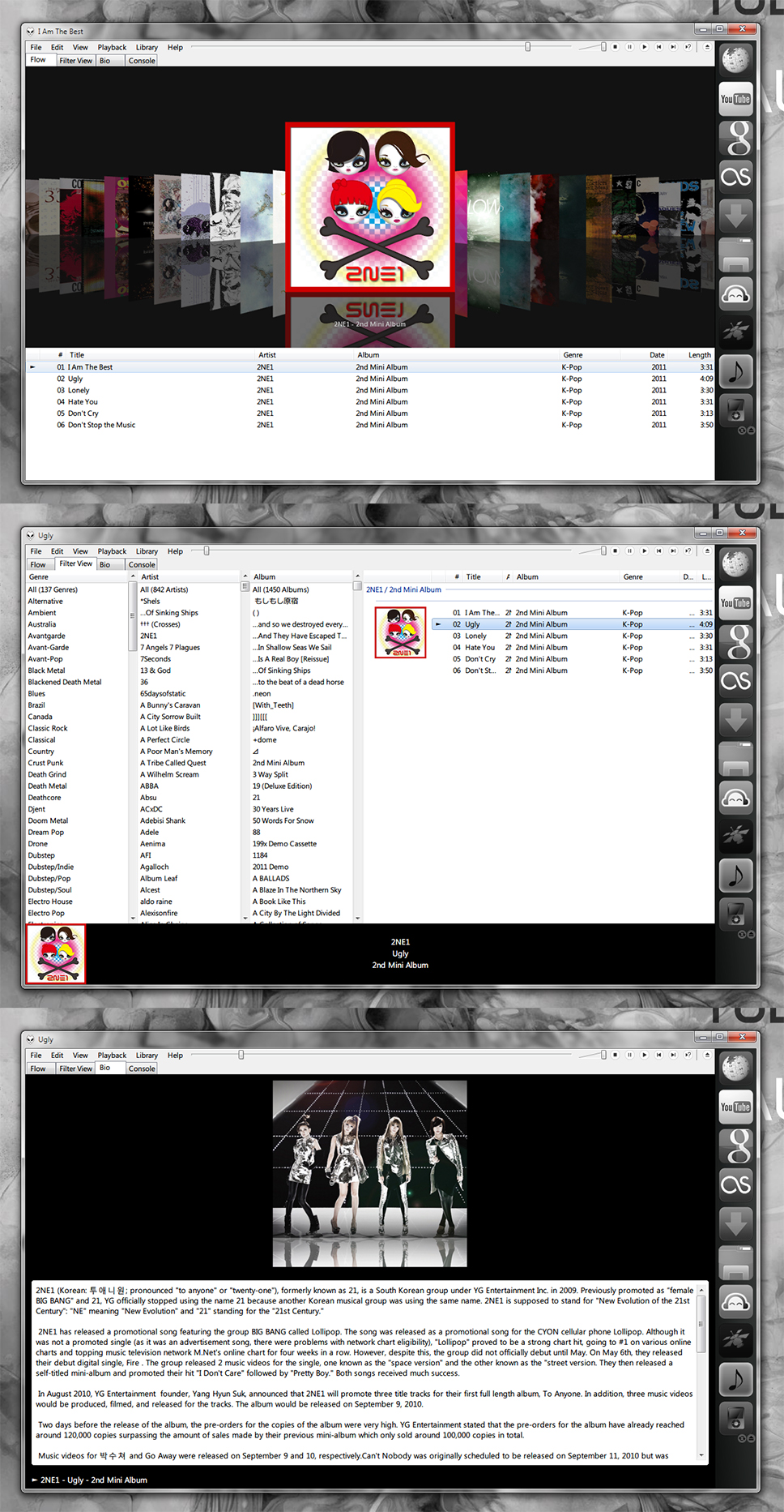 Foobar Layout August 2012 by Bluev2 on DeviantArt
