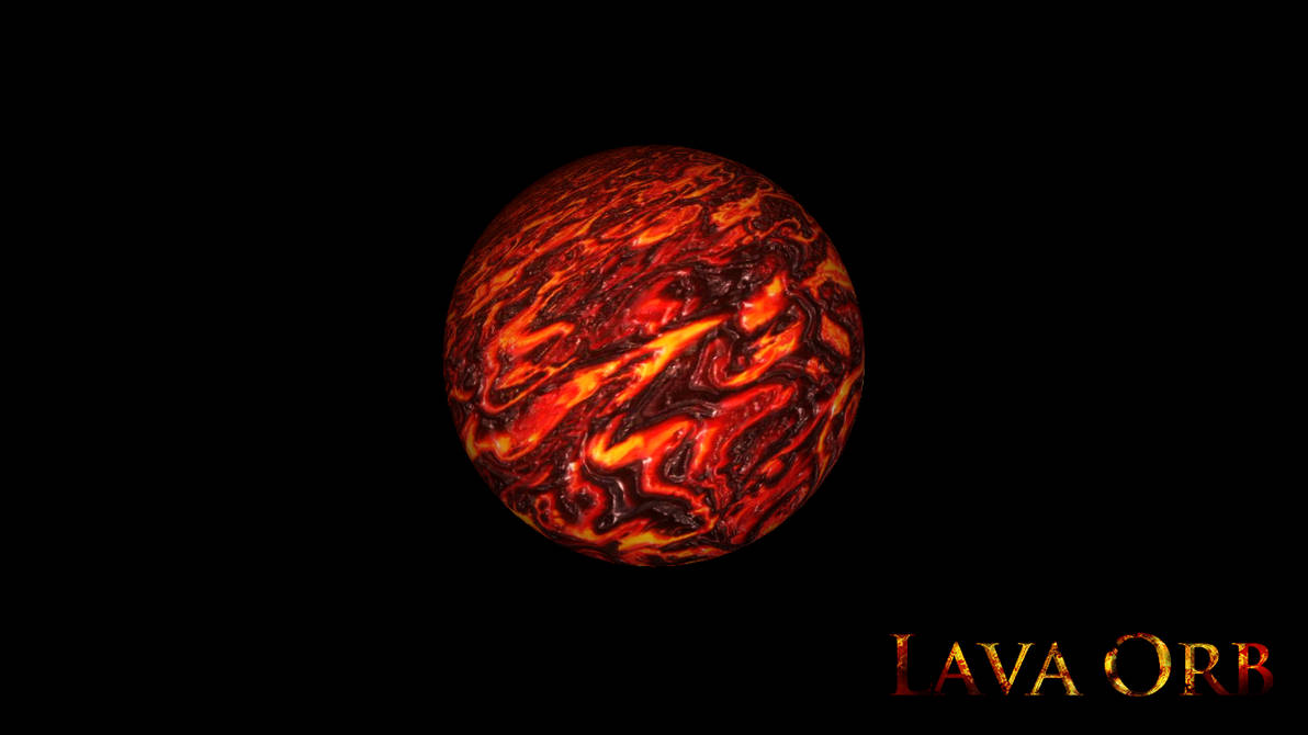 Lava Orb by themartianx on DeviantArt