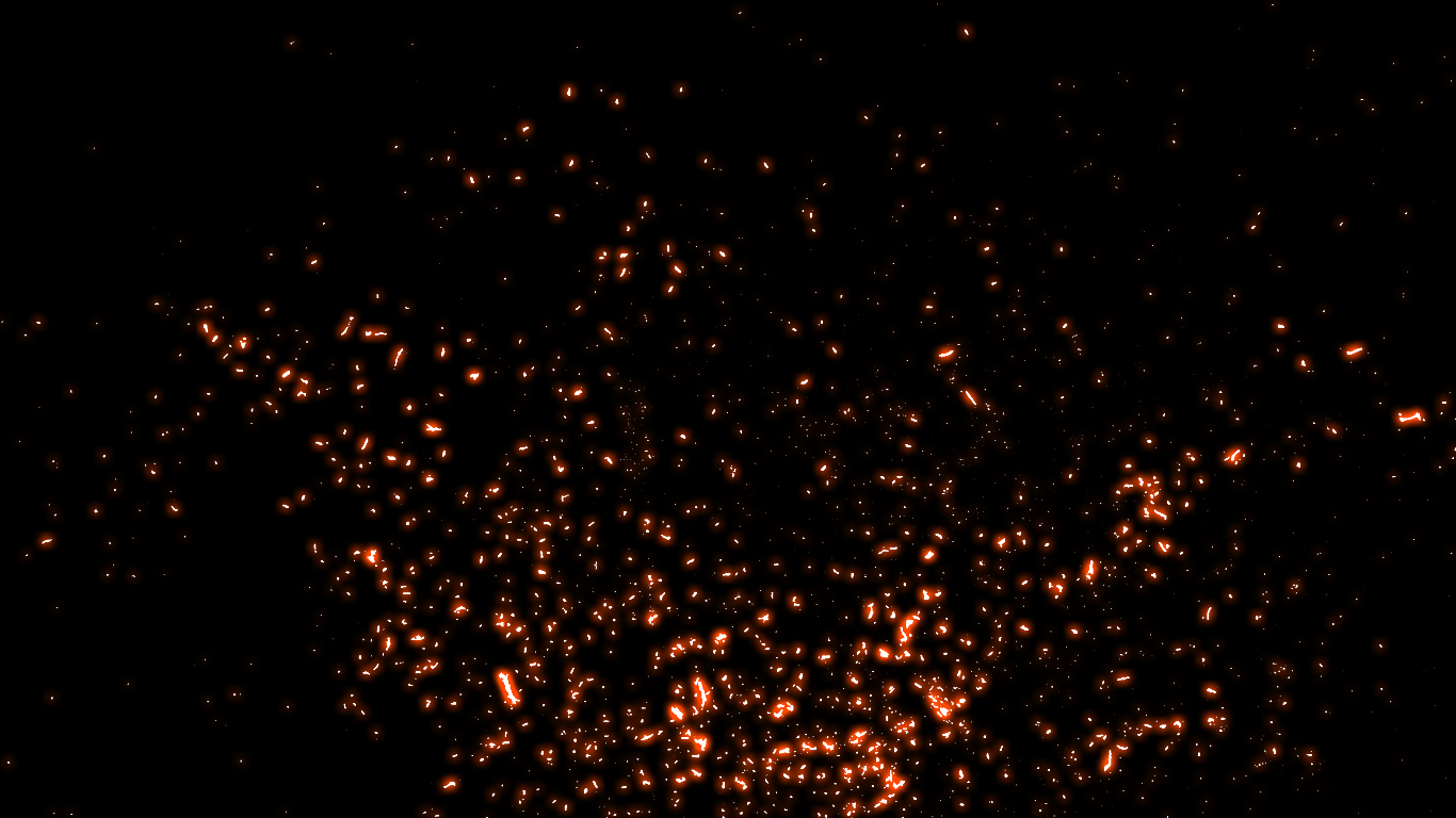 Sparks With 7 color ----- by themartianx on DeviantArt