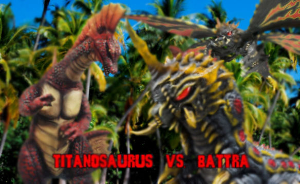 Titanosaurus vs. Battra by MikeSpikester11 on DeviantArt