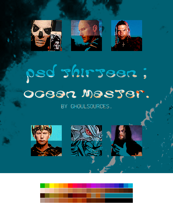 PSD 013. OCEAN MASTER. by ghoulsources on DeviantArt