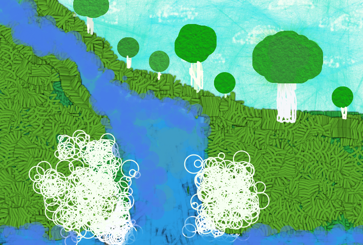 Cartoon Waterfall by ArtMaker121 on DeviantArt