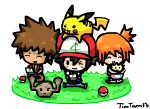 Chibi Ash and Pikachu animation by TimTam13 on DeviantArt