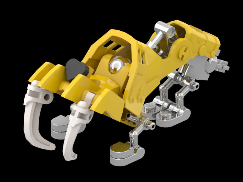 Guardian Beast SaberTiger / Sabertooth Tiger Zord by PonybraryArt on ...