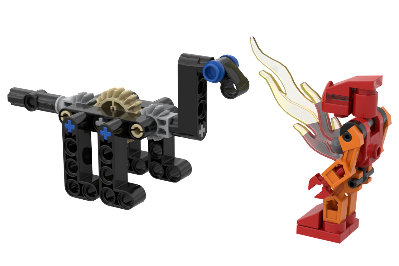 Tahu Vs. Botasaur by PonybraryArt on DeviantArt