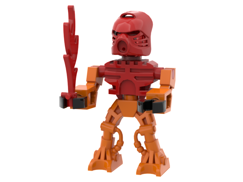 Tahu Minifig by PonybraryArt on DeviantArt