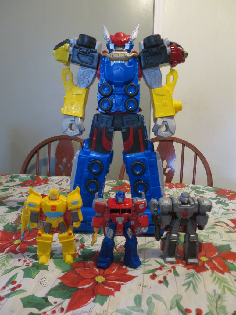 Cyber Battlers and Go-Buster Oh by HueyHolmes on DeviantArt