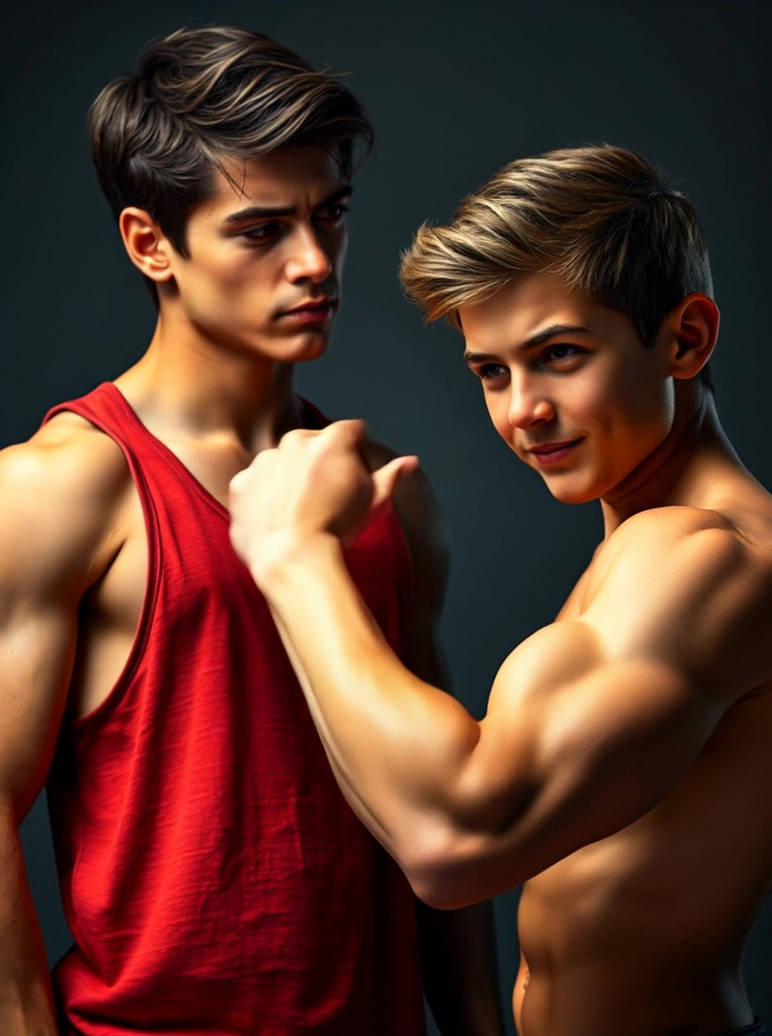 Little Brother Bicep 14 GIF v1 by k6409 on DeviantArt