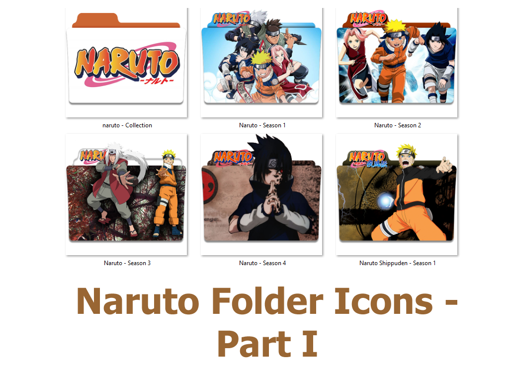 Naruto Part I - Folder Icon by HumbertoG on DeviantArt