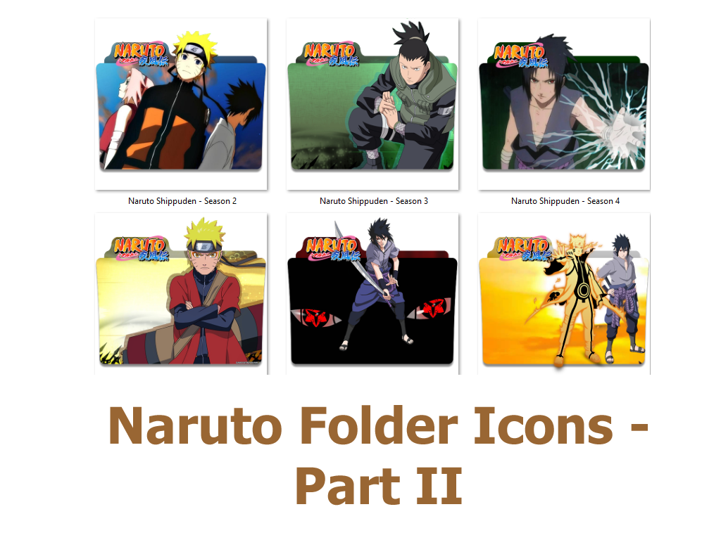 Naruto Part II - Folder Icon by HumbertoG on DeviantArt