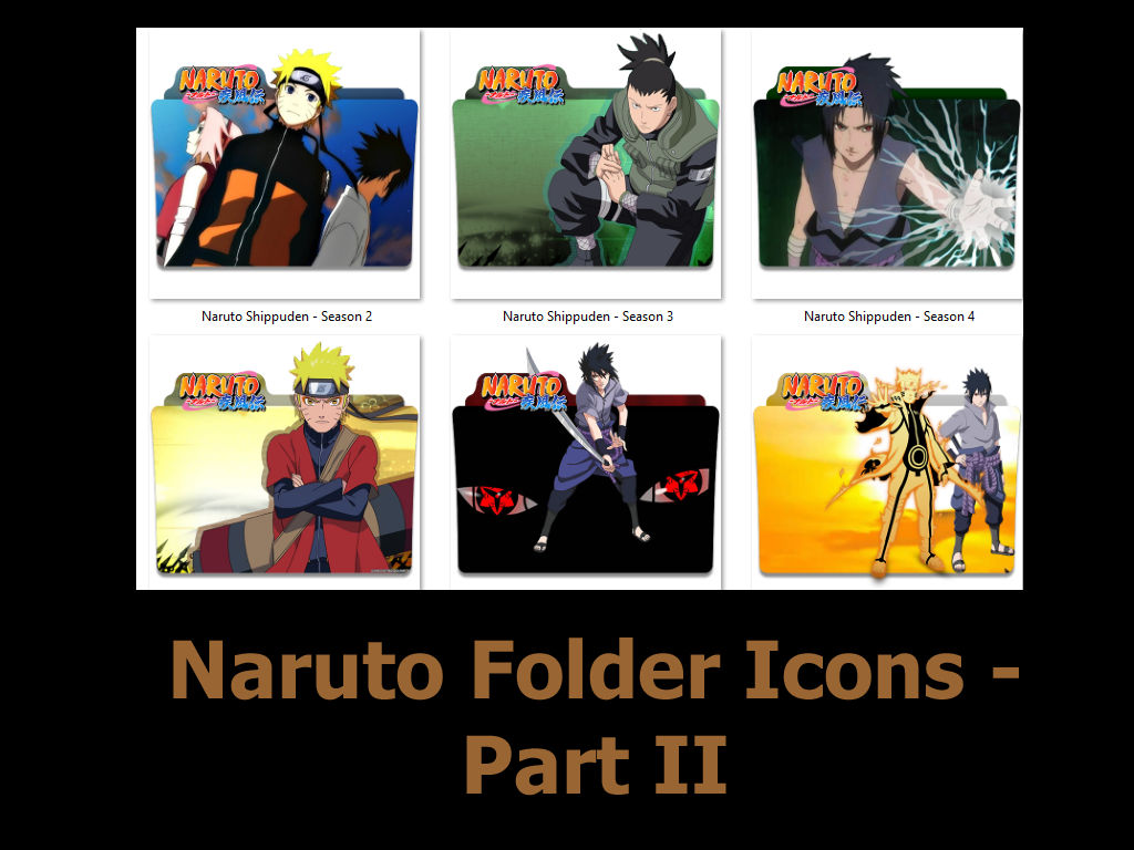 Naruto Part II - Folder Icon by HumbertoG on DeviantArt