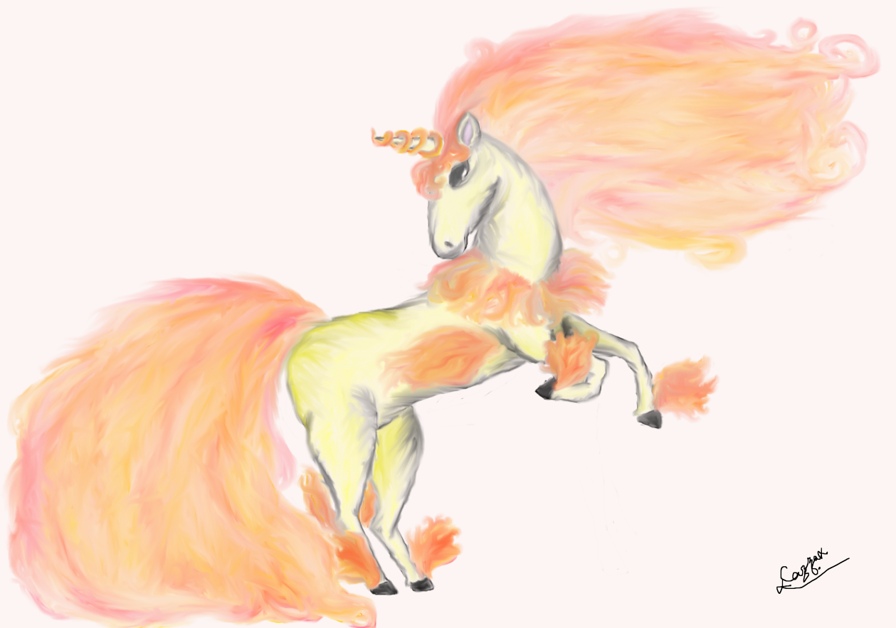 Rapidash Mega Evolution- REDRAW by XxCazzaxX on DeviantArt