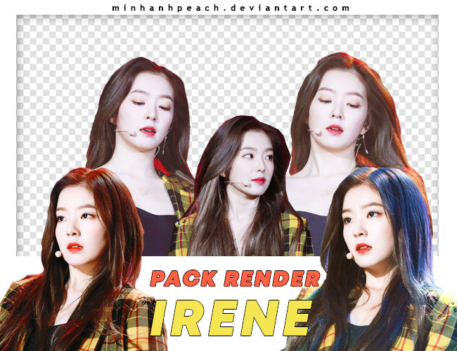 PACK RENDER IRENE by minhanhpeach on DeviantArt