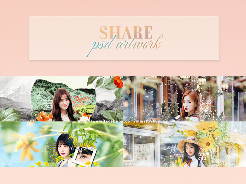 SHARE PSD ARTWORK by minhanhpeach on DeviantArt