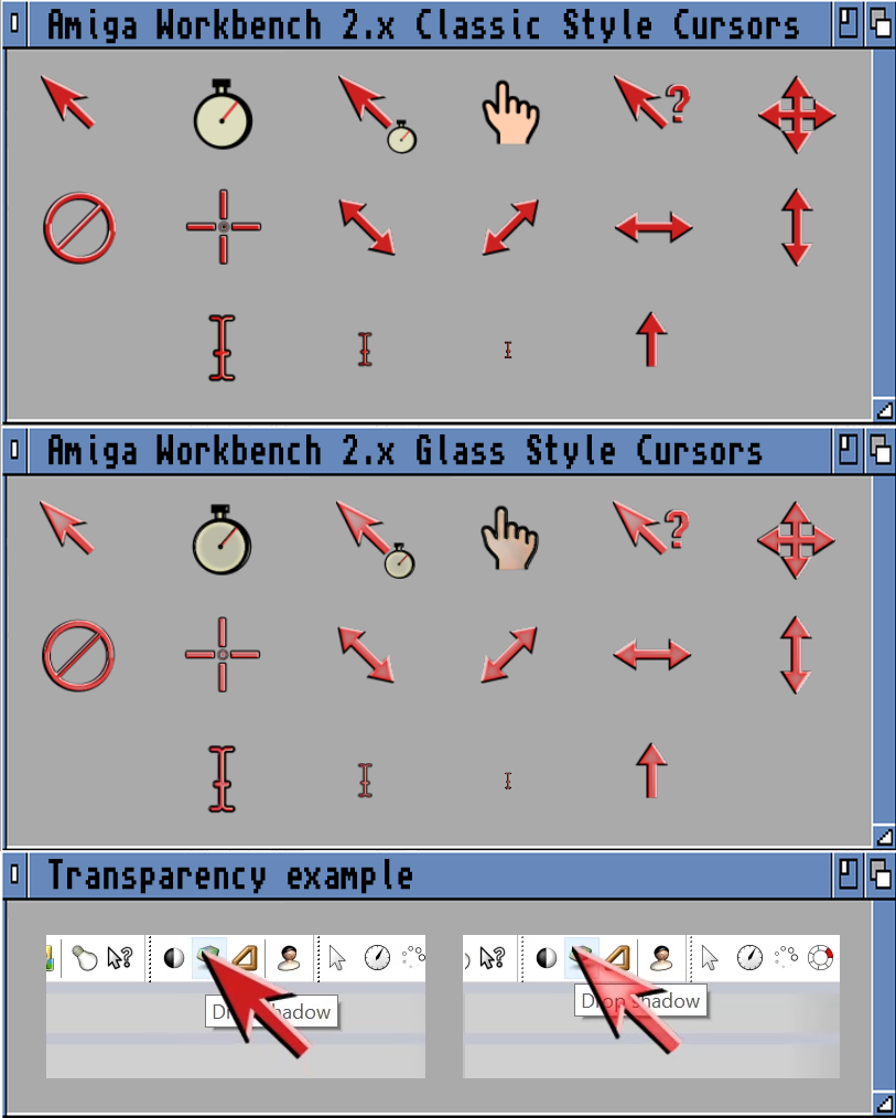 Amiga WB2 Cursors HD for Windows 10 by Come2Back on DeviantArt