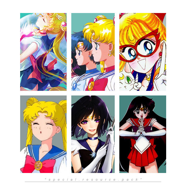HUGE Sailor Moon Resource Pack by Wildnessgraphics on DeviantArt
