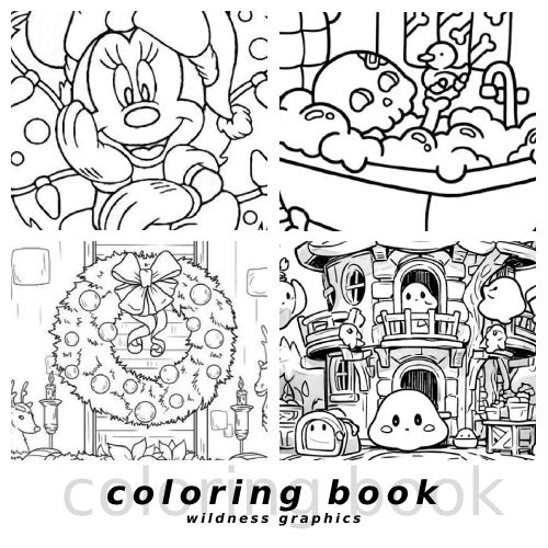 HOLIDAY coloring book by Wildnessgraphics on DeviantArt
