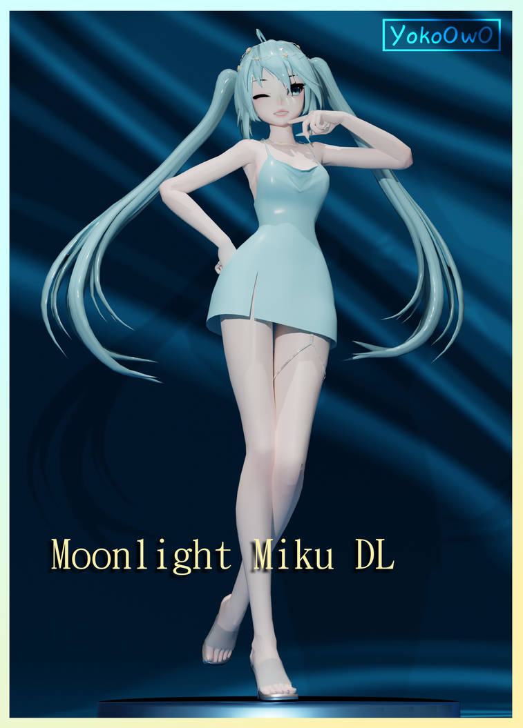 [MMD] Moonlight Miku+ DL by Yoko0w0 on DeviantArt