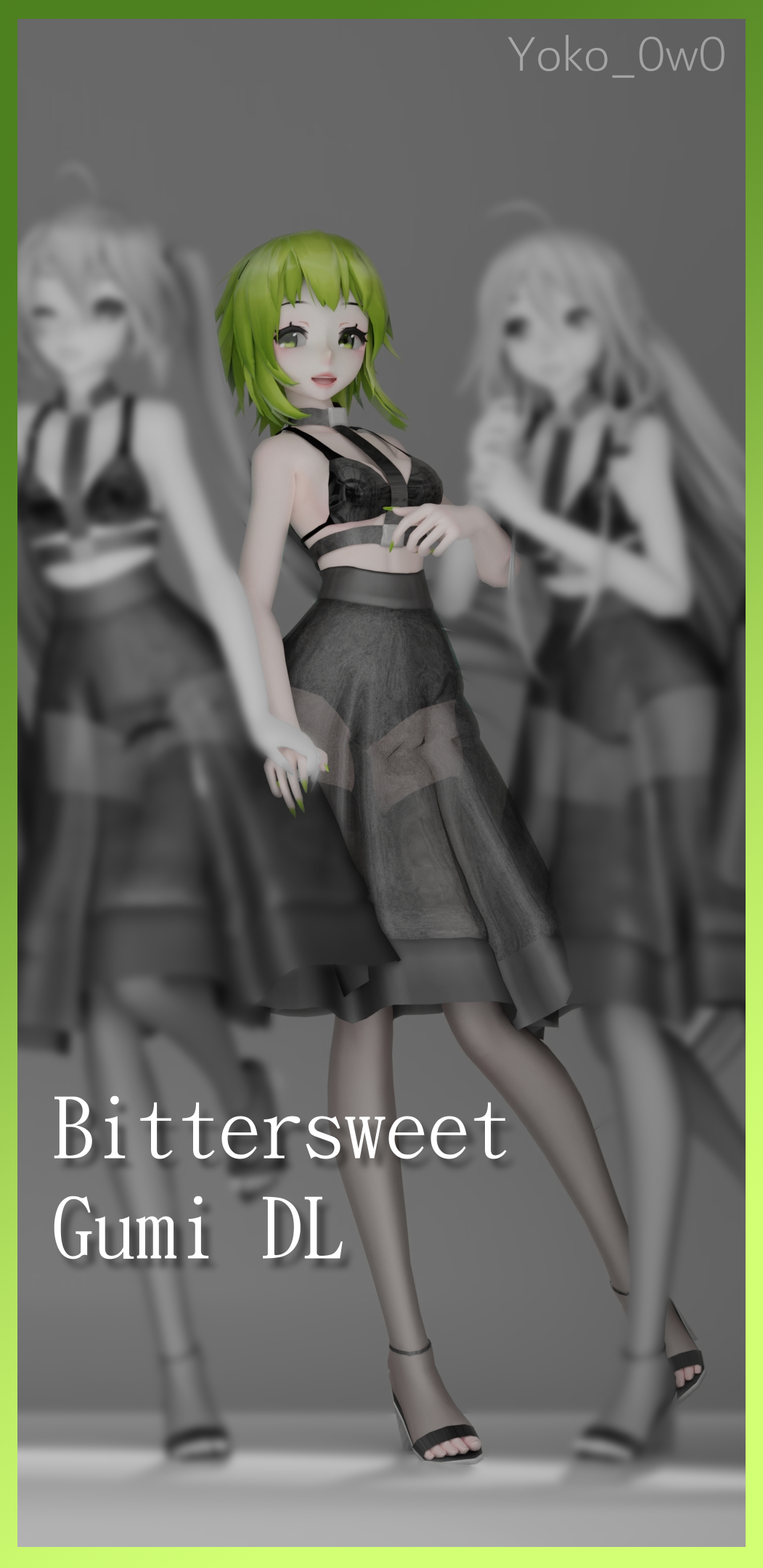 [MMD] Bittersweet dance Gumi + DL by Yoko0w0 on DeviantArt