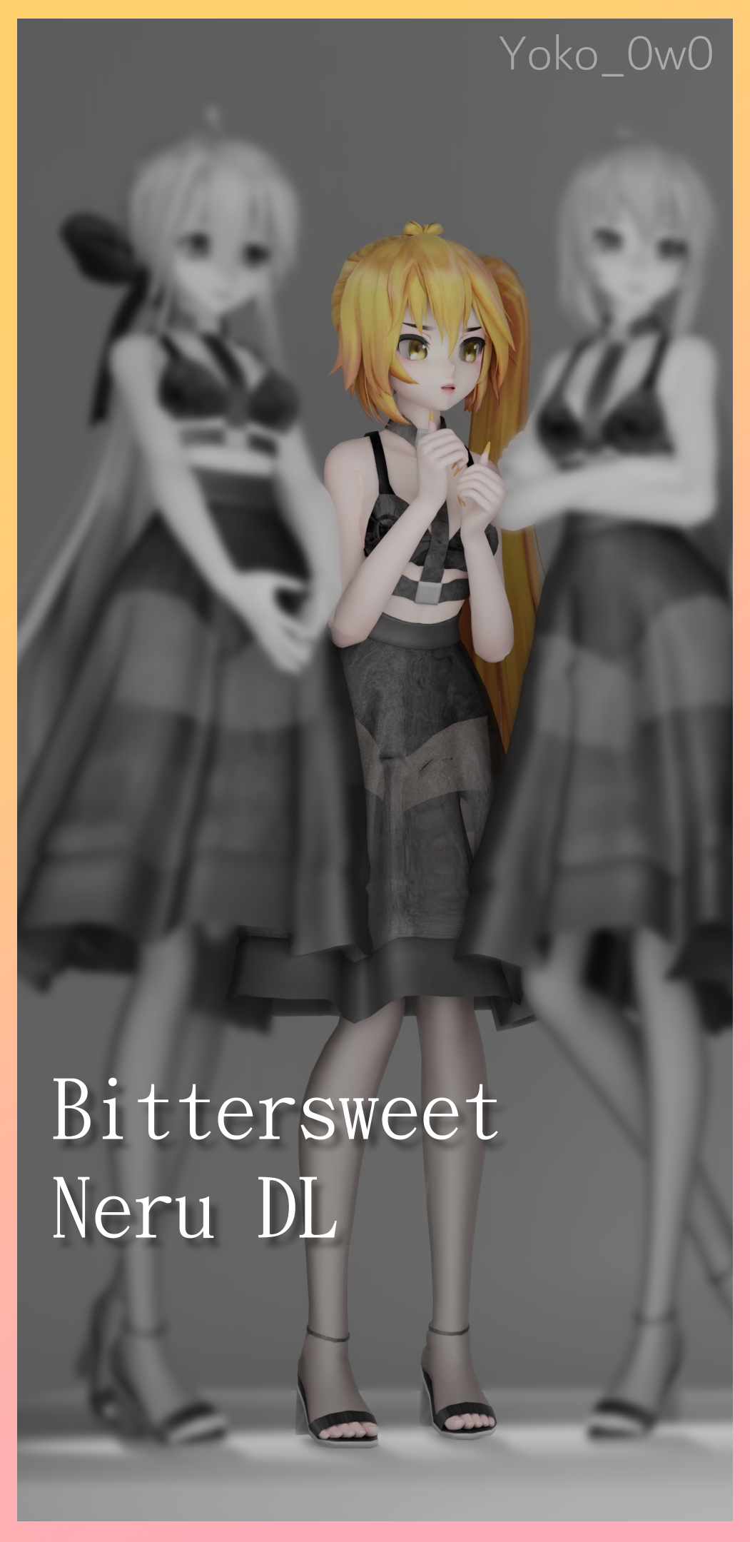 [MMD] Bittersweet dance Neru + DL by Yoko0w0 on DeviantArt