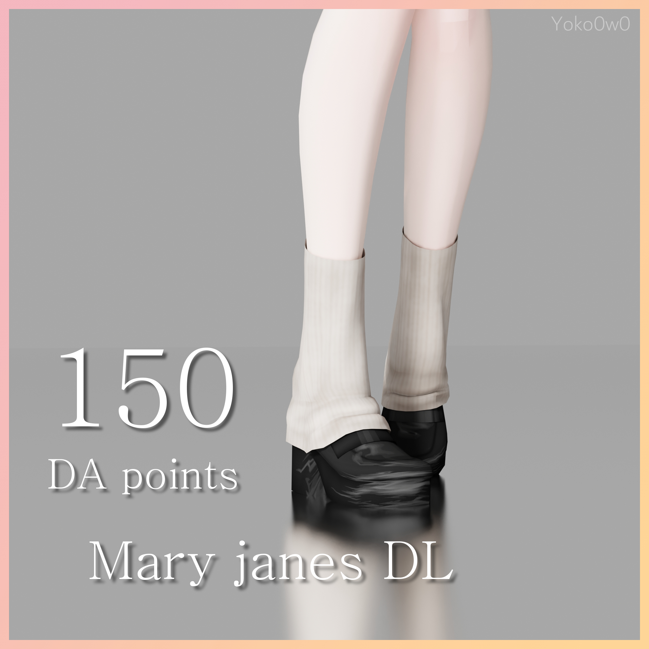 [mmd] Mary Janes Dl [p2u] By Yoko0w0 On Deviantart
