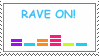 Rave On, stamp by JazzAaro on DeviantArt