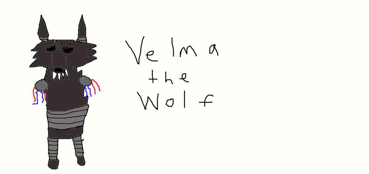 Velma the Wolf - Drawing for ArtsyPancake by Sew3r-Gat0r on DeviantArt