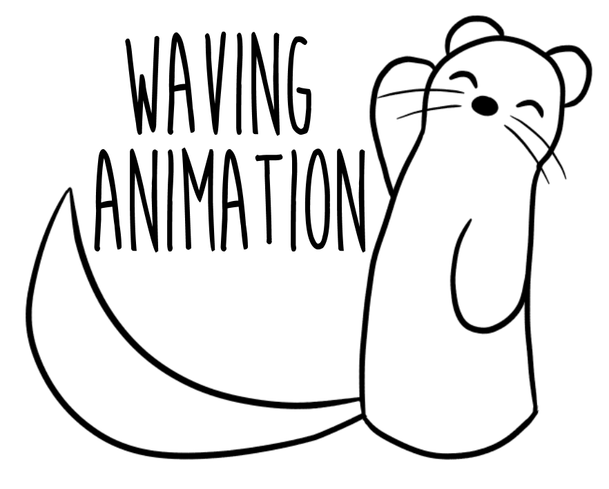 lil' mink - Waving Animation by Minks-Art on DeviantArt