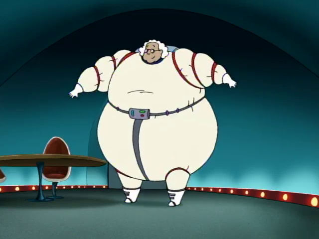 Muriel's Space Suit Inflated in all of times by zacharylunsfordart on ...