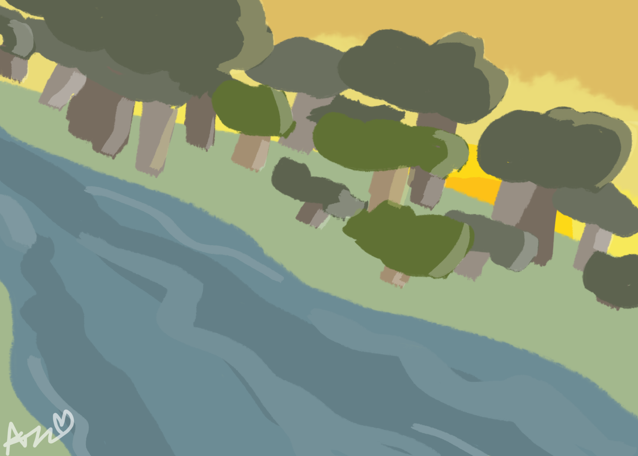 River Backdrop by cocoatwist on DeviantArt