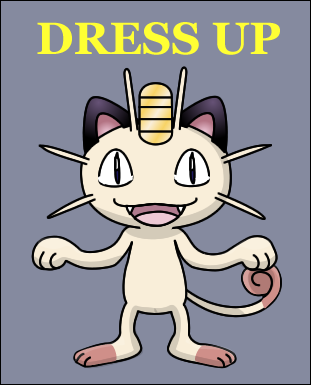 Meowth Dress Up by pichu90 on DeviantArt