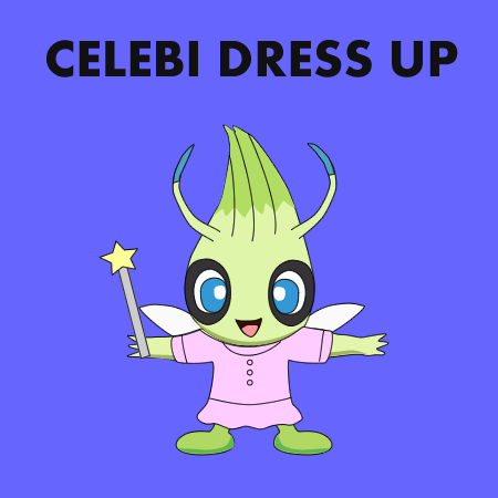 Celebi Dress Up by pichu90 on DeviantArt