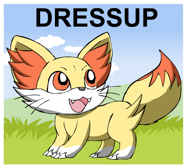 Fennekin Dressup by pichu90 on DeviantArt