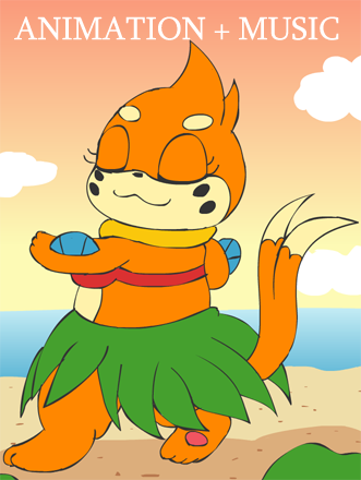 Hula Dancing Buizel by pichu90 on DeviantArt