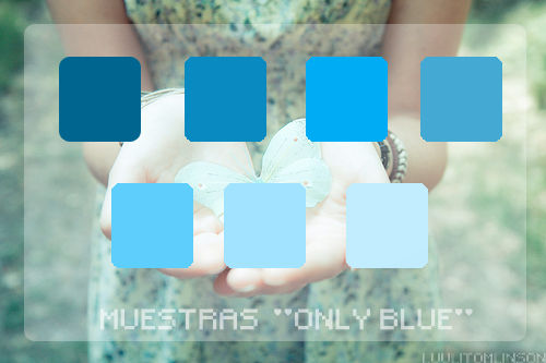Muestras Only Blue by LuuliTomlinson on DeviantArt