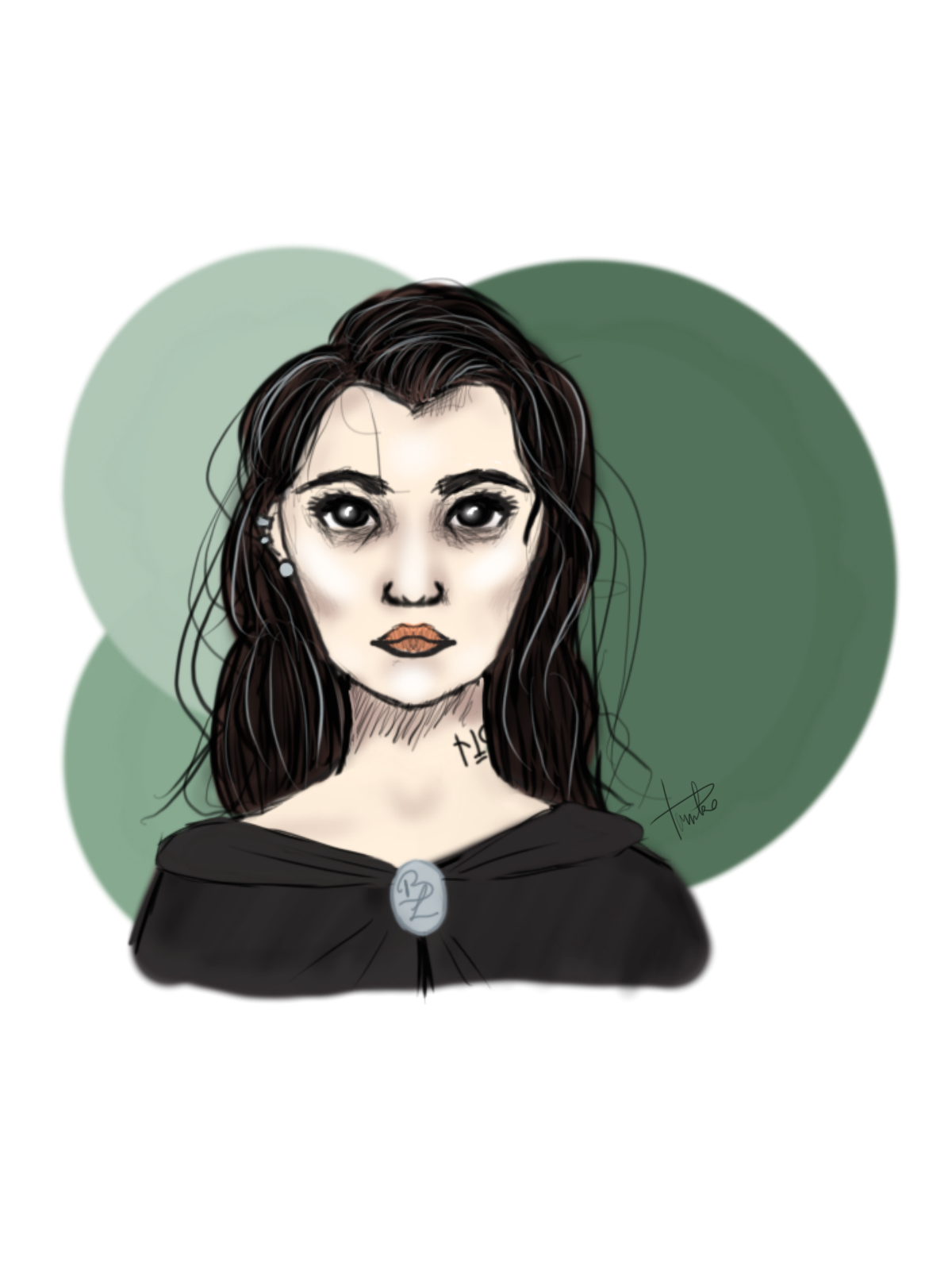Portrait: Bellatrix Lestrange by Queen-of-nothing1510 on DeviantArt