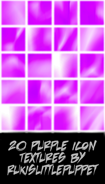 20 Purple Icon Textures (100x100) by rukislittlepuppet on DeviantArt