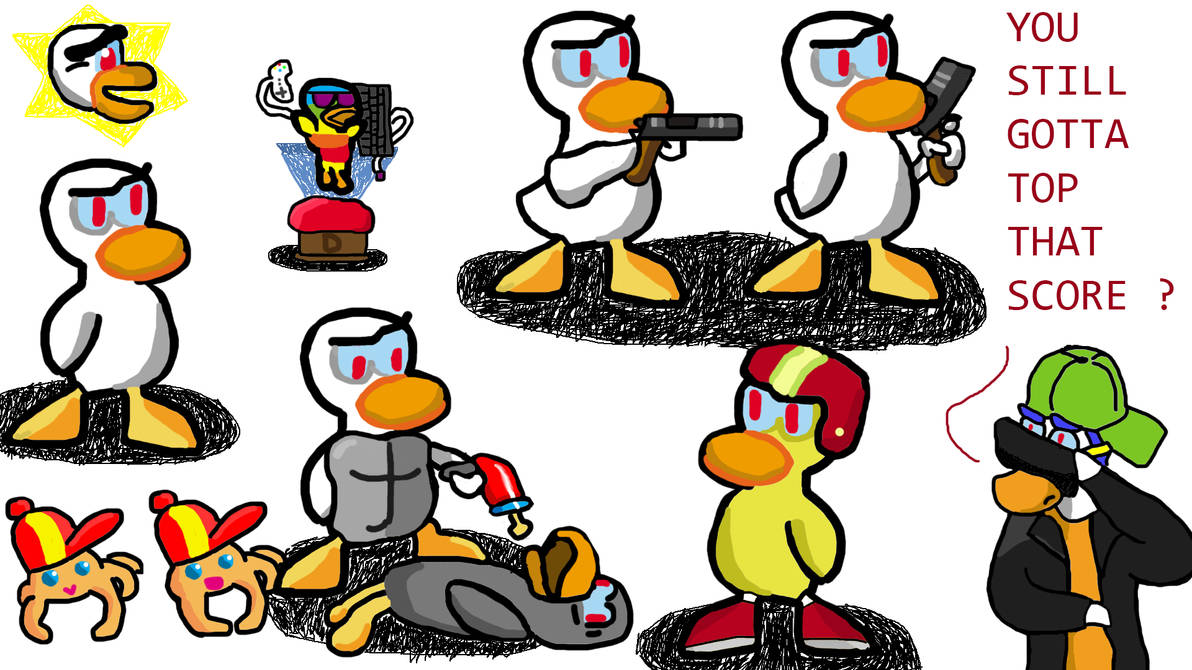 by a duck gamer by ArevaloPicasso on DeviantArt