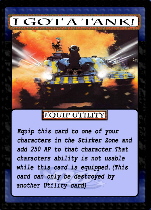 I got a tank by JasonNeilHauser on DeviantArt