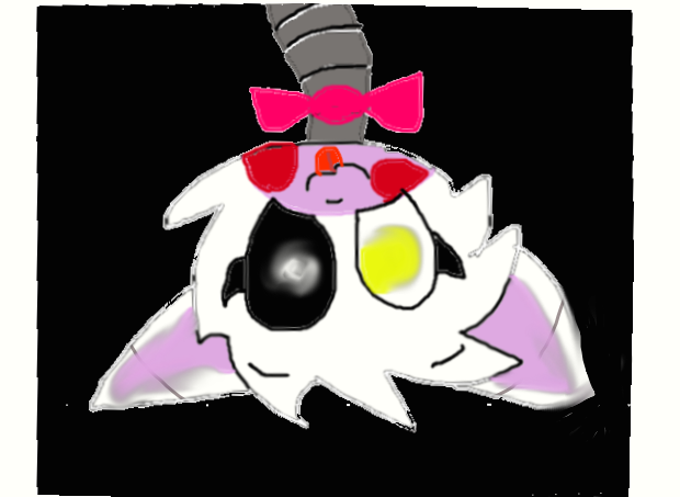 Mangle hanging From ceiling by ChilliTheCat on DeviantArt