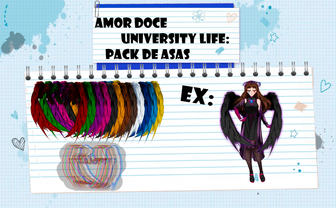 Amor Doce UL--Pack de asas by Helyra on DeviantArt