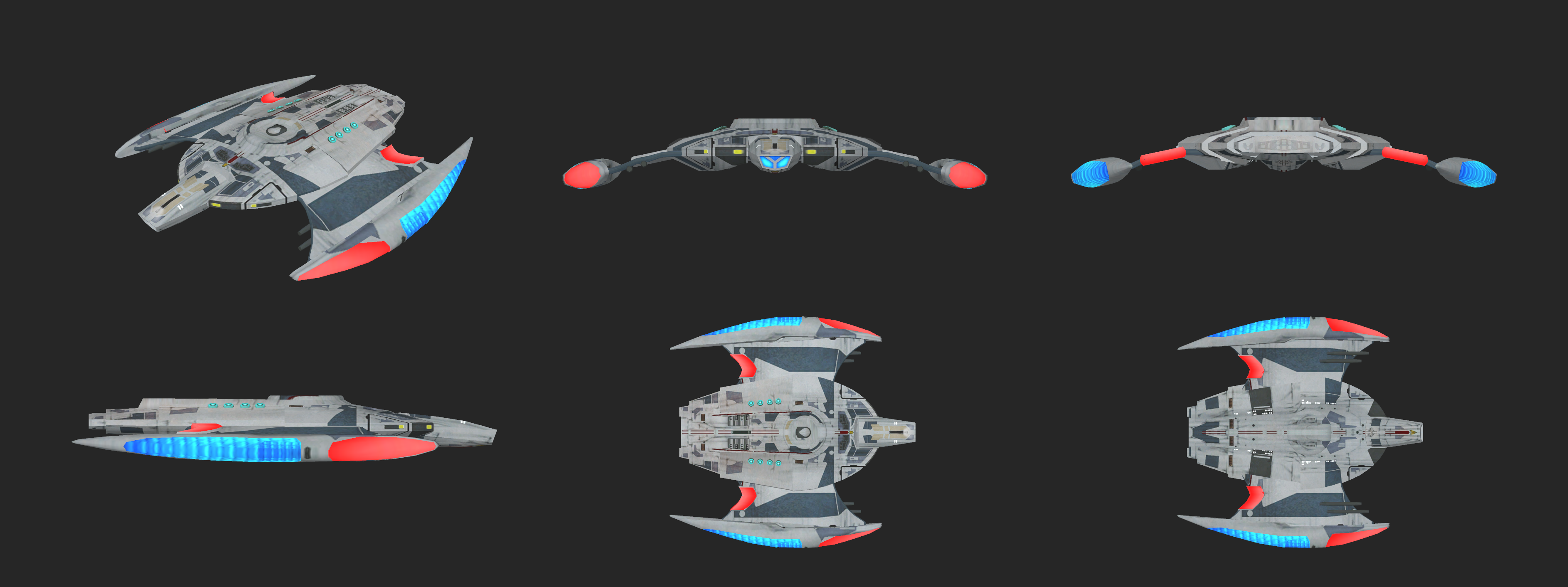 Federation Bird of Prey (Design by NinjaWereWulf) by Chrispy-Shipyards ...