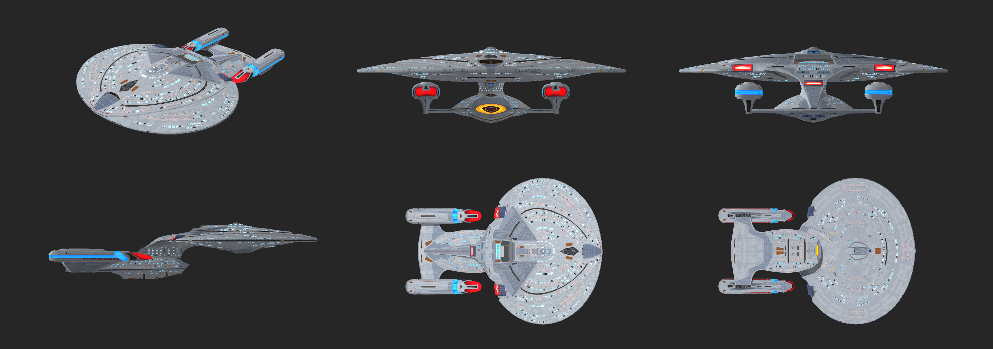 Galaxy Class Refit by Chrispy-Shipyards on DeviantArt