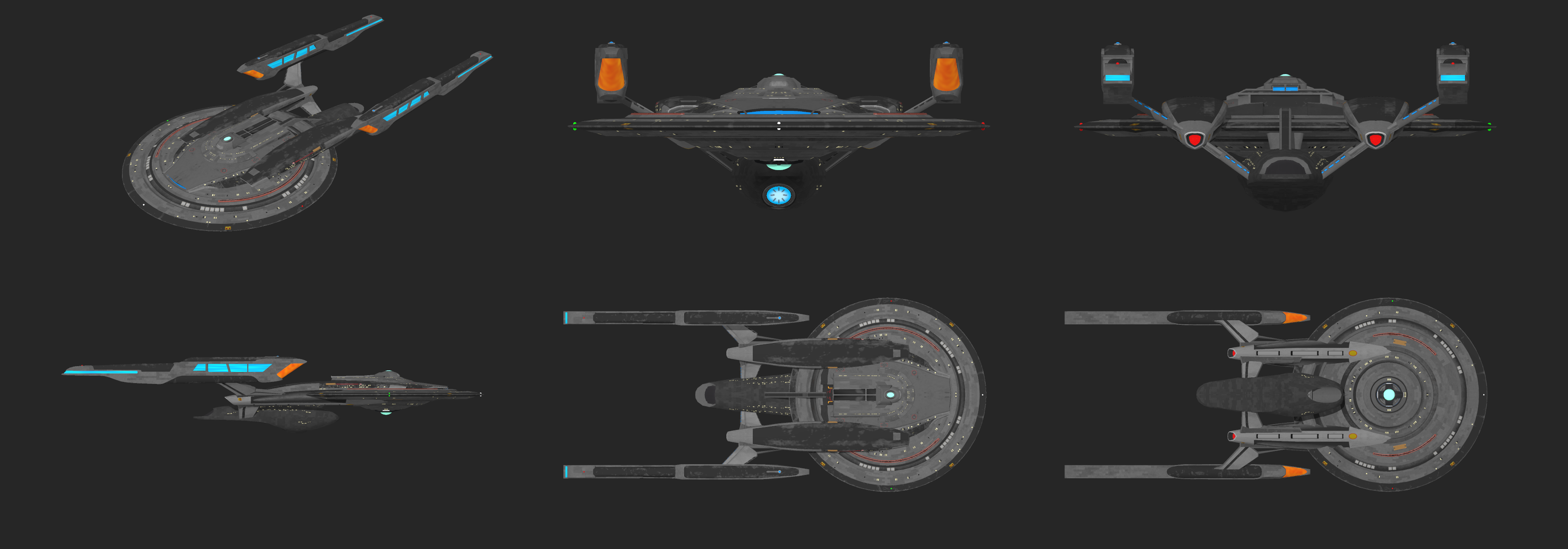 Columbia Class Picard Era Refit by Chrispy-Shipyards on DeviantArt