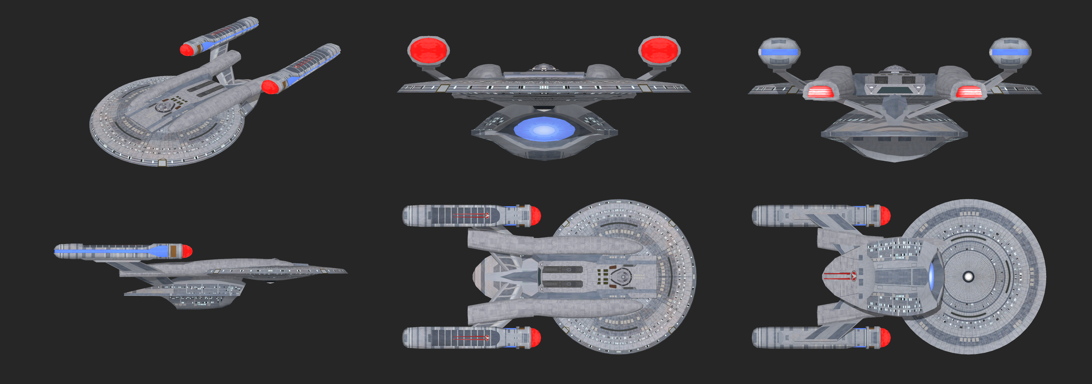 Columbia Class TNG Era Refit by Chrispy-Shipyards on DeviantArt