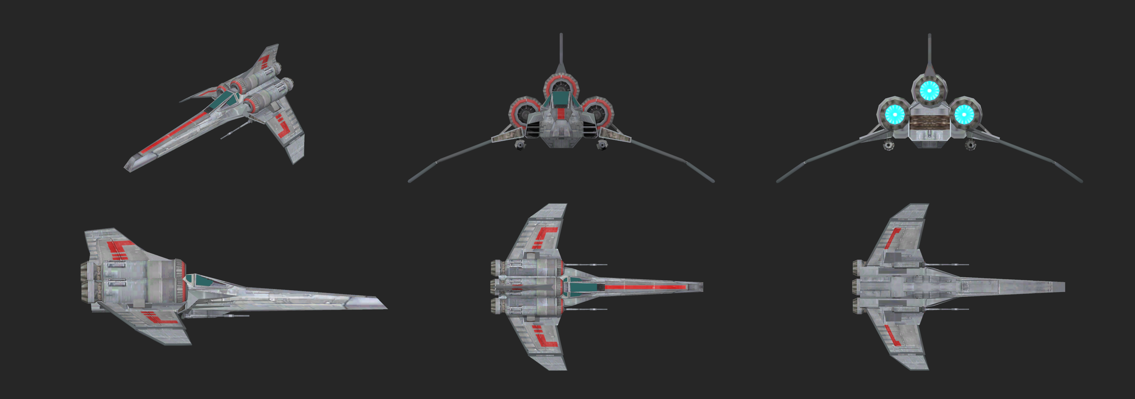 INCOM B/S-G-78 Viper Interceptor by Chrispy-Shipyards on DeviantArt